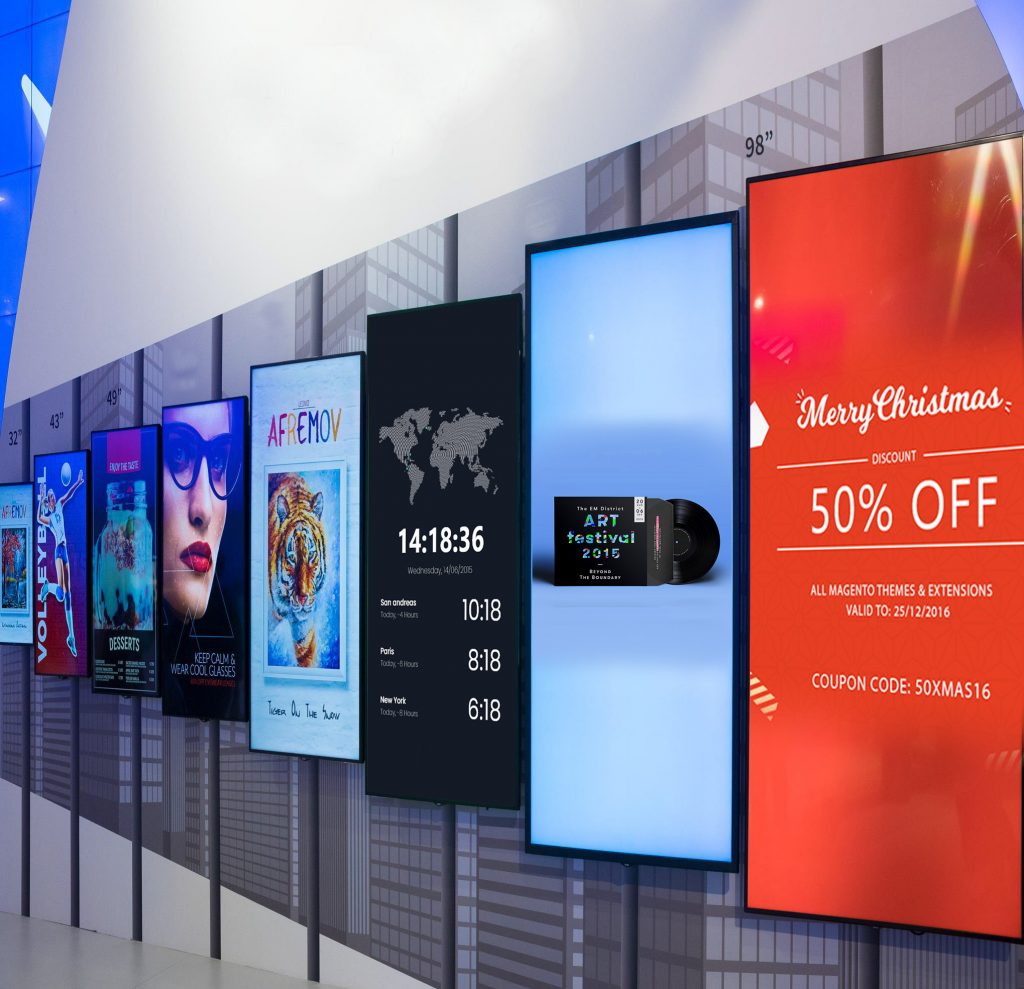 Digital Signage para más ventas y captar interés del 70% de los clientes